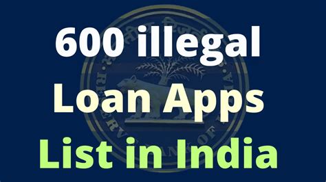 600 Illegal Loan Apps List In India Found By RBI Avoid These Loan Apps