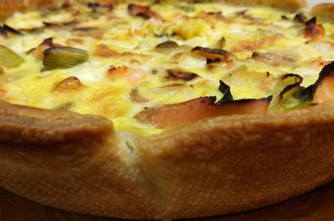 Quiche Poireaux Saumon Sans Lait Guy Demarle Recette Mini Quiche