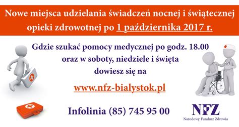 Nocna I Wi Teczna Opieka Zdrowotna Bia Ystok Oficjalny Portal Miasta