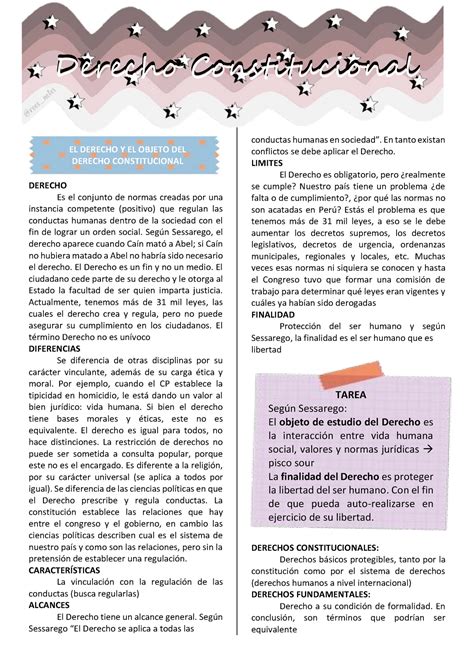 Resumen Nociones Generales Derecho Constitucional Warning Tt