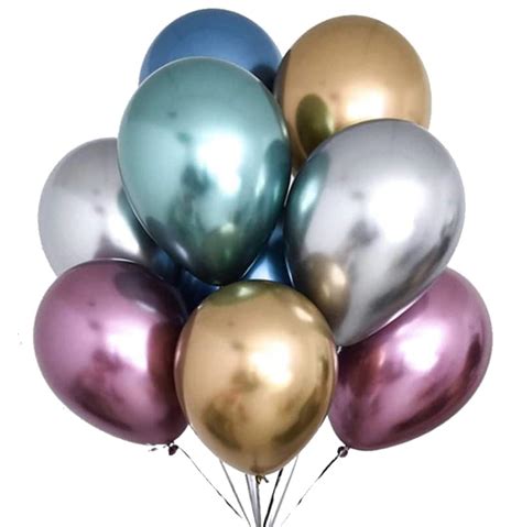 50 globos látex 29 cm espejo Surtido Colores min 6 Venta de Globos