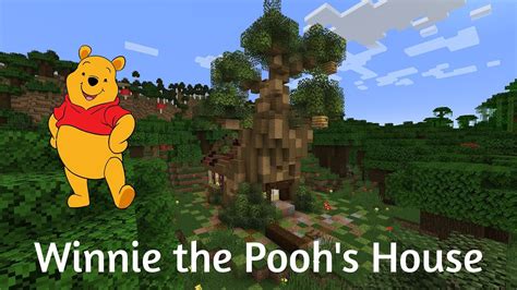 I Built Winnie The Pooh S House In Minecraft YouTube