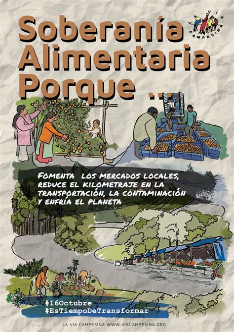 La Soberanía Alimentaria puede mostrarnos el camino afirma La Vía
