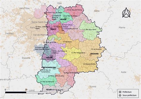 La Seine Et Marne Voyage Carte Plan