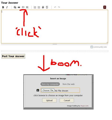 How Do I Display Image In A Post On Stack Overflow Meta Stack Exchange