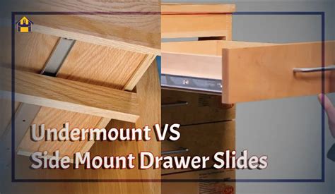 Undermount Vs Side Mount Drawer Slides Choose The Right One
