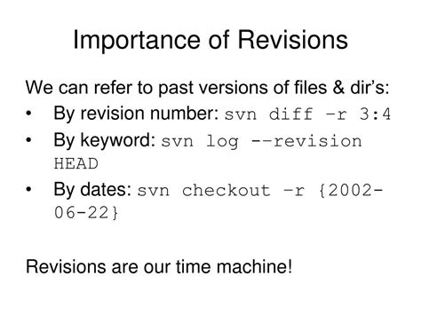 Ppt Version Control Using Subversion Powerpoint Presentation Free