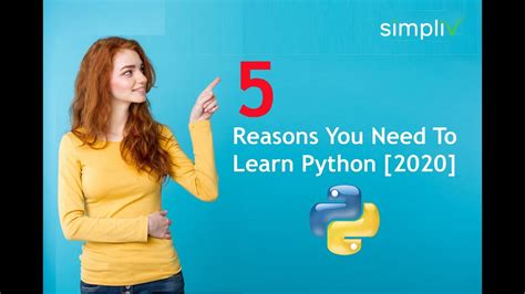 5 reasons you need to learn python [2020] simpliv youtube