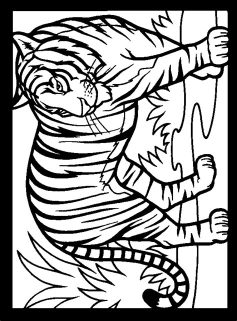 72 dessins de coloriage tigre à imprimer sur LaGuerche Page 5