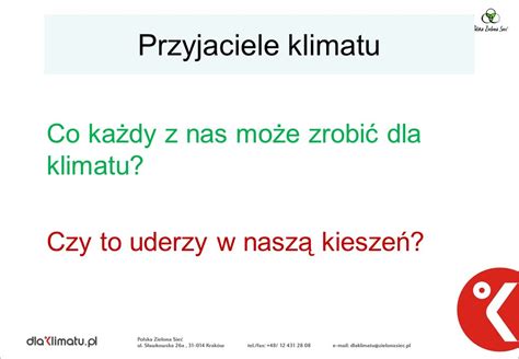 Konferencja Prasowa Ostatni Dzwonek Dla Klimatu Czas Na Klimatyczne