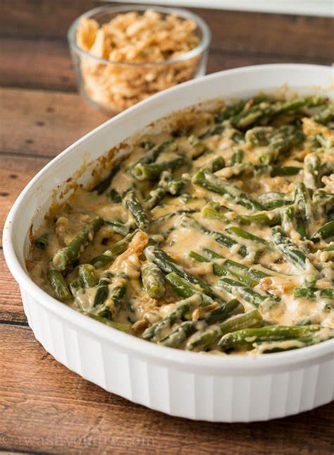 Classic Green Bean Casserole I Wash You Dry