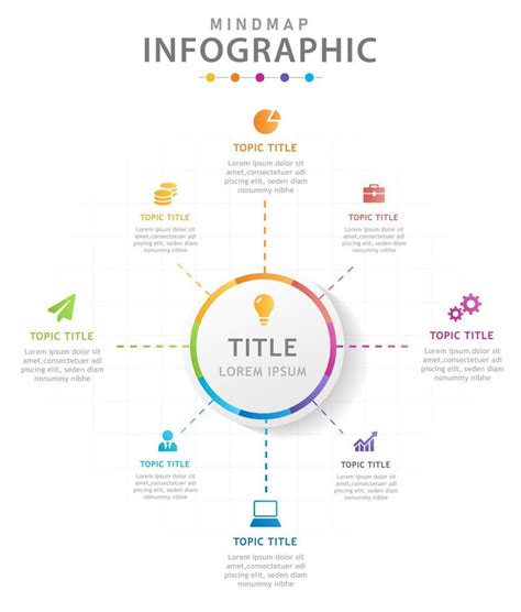 Infographic Template For Business 8 Steps Modern Mindmap Diagram With