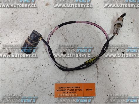 Sensor ABS Trasero Izquierdo TYA161 Toyota Hilux 2 5 2012 40 000