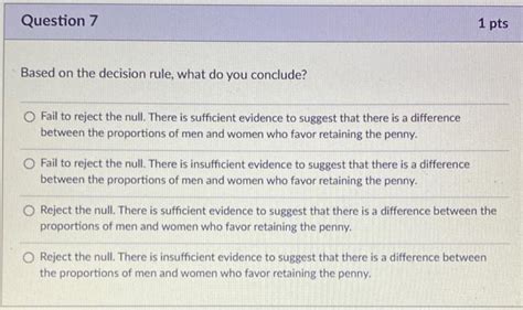 solved question 1 1 pts use the following information to