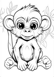 Monos Dibujos Para Colorear Para Ni Os P Gina Slideshow