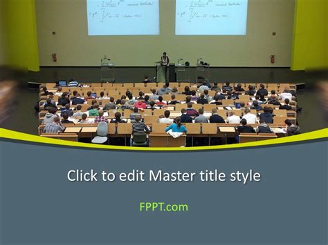 Free Lecture PowerPoint Templates