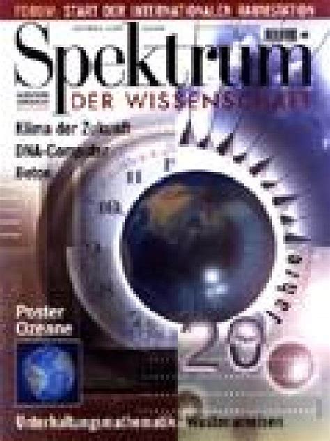 11 1998 Spektrum Der Wissenschaft