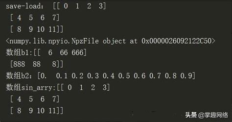 npy文件 python如何利用numpy存取文件 csdn博客