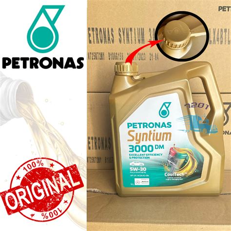 Original Petronas Syntium W Fully Syn Engine Oil L With