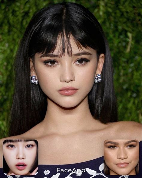 Feminine Face Japanese Face Average Face Prom Eye Makeup Korean