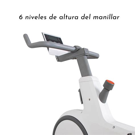 BICICLETA SPINNING INDOOR FITNESS BLANCA Wonderfit Spain