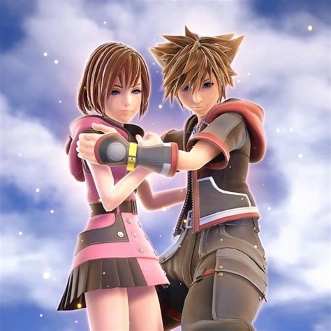 Sora And Kairi Sora Kingdom Hearts Zelda Characters Anime God