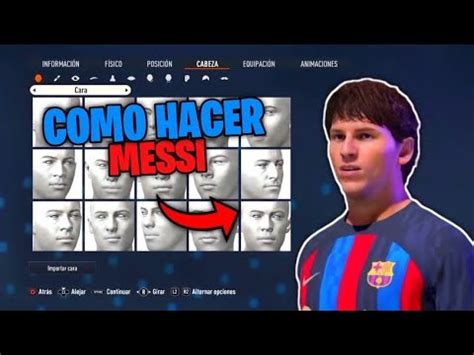 Como Hacer A LEO MESSI Del 2012 En FIFA 23 Clubes Pro Y Modo Carrera