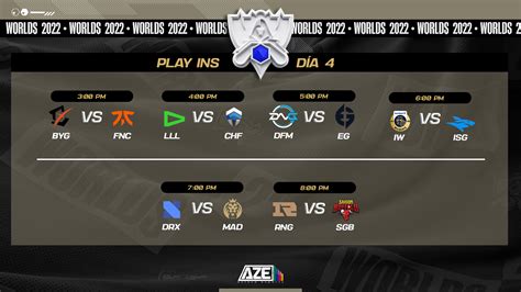 TV Azteca Esports on Twitter Así la cartelera del último día de Play