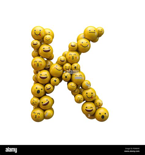 Cartoon Letter K Cut Out Stock Images Pictures Alamy
