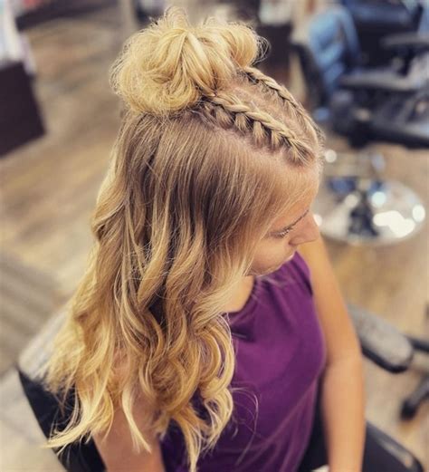 10 Easy And Cute Half Up Half Down Braided Hairstyles