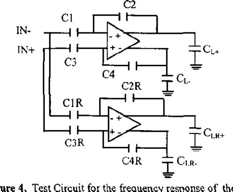 Figure From Low Voltage Fully Differential Opamp With High Gain Wide
