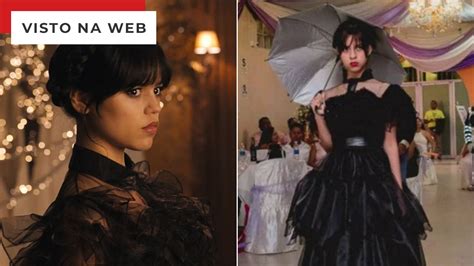 Wandinha Jovem Faz Coreografia De Jenna Ortega Em Festa De 15 Anos E