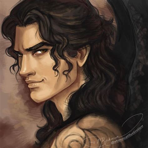 This Art By Whimsicalillustration Of Cassian Is So Good Love Him