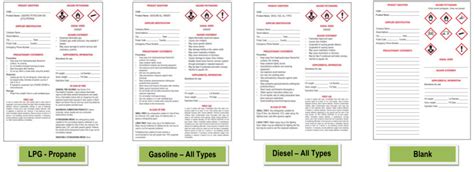 GHS Labels Must Order 10 Minimum Can Mix And Match AGC NYS