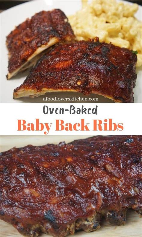 Easy Oven Baked Baby Back Ribs A Food Lover S Kitchen