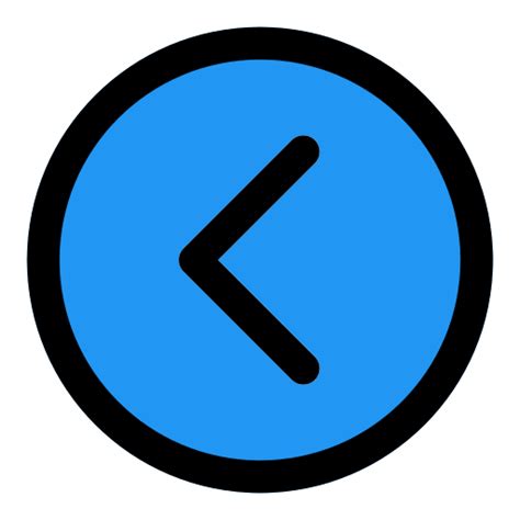 Left Arrow Pixel Perfect Lineal Color Icon