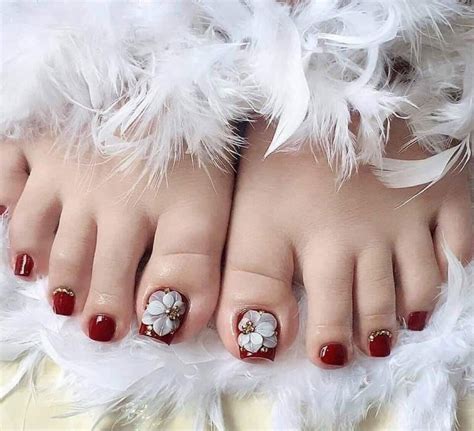 Top hơn 86 về mẫu móng chân màu trắng đẹp mới nhất coedo vn