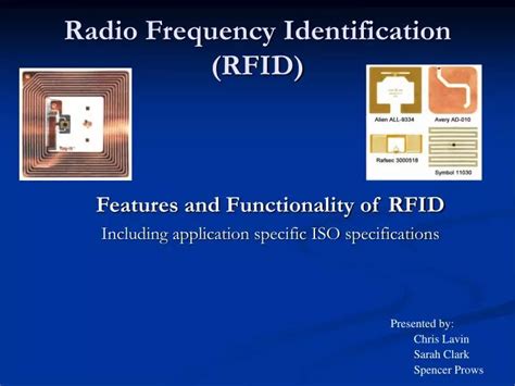 PPT Radio Frequency Identification RFID PowerPoint Presentation
