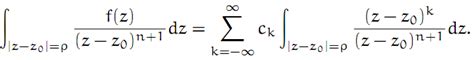 complex analysis 15 laurent series physics reference