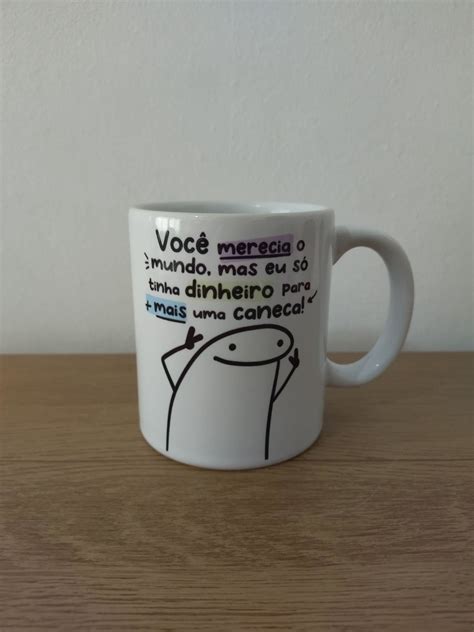 Caneca Flork Você Merecia o Mundo Elo7 Produtos Especiais
