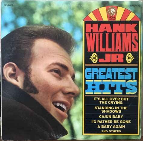 Hank Williams Jr Hank Williams Jr Greatest Hits 1969 Vinyl Discogs