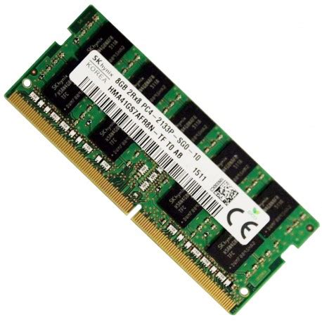 Sk Hynix 8GB 2RX8 PC4 2133P SG0 10 DDR4 2133Mhz Ecc Ram HMA41GS7AFR8N