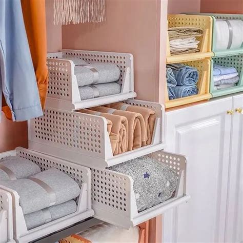 Large Plastic Cloth Wardrobe Closet Organizer High Quality And Durable