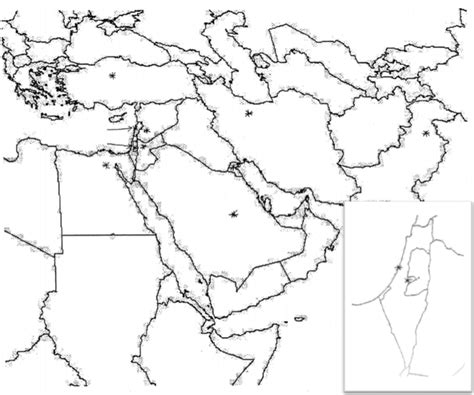 Middle East Map Quiz 3 Diagram Quizlet