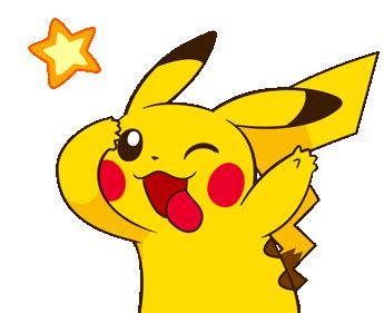 Pikachu Pokemon Sticker Pikachu Pokemon Wink Discover Share GIFs
