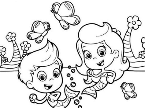 27 Desenhos Dos Bubble Guppies Para Imprimir E Colorir Pintar