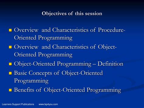 ppt object oriented programming powerpoint presentation free download id 4123112