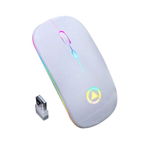 03 Ratón óptico inalámbrico para juegos dispositivo con cable USB