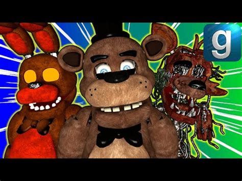 Gmod Fnaf Brand New Fnaf Ufmp Ragdoll Pack Update Youtube