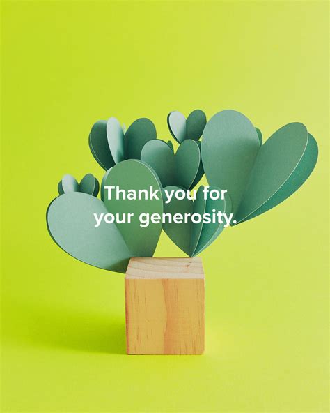Thank You For Your Generosity Sunday Social